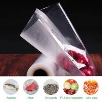 China PAPE Clear No Printed Embossed Vacuum Sealer Rolls Co Extruded Film Bag 4mil for sale