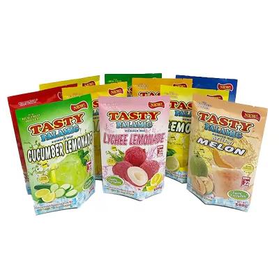 China Custom Printing Aluminium Foil Three Side Seal Pouch For Candy,Coffee Bean for sale