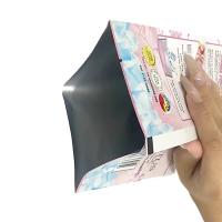China Custom Printing Aluminium Foil Three Side Seal Pouch For Candy,Coffee Bean for sale