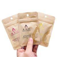 China Stand Up Zipper Packaging Pouch With Tin Tie For Easy Sealing And Opening for sale