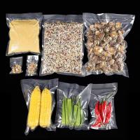 China Transparent Vacuum Food Packaging Embossed Nylon Fresh-Keeping Packaging Bag Food And Fruit Gravure Printing Surface for sale