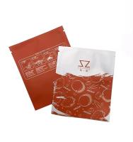 China Customized Mini Coffee Bags Custom Printed Three Side Seal Bags Aluminum Foil for sale