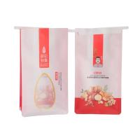 China Custom Clear Paper Stand Up Pouches With Zipper For Food Packaging for sale