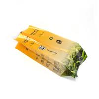 China Custom Printed Laminated 240g 500g Waterproof Plastic Bag Pouch Back Seal Foil Food Grade Tea Packaging Bags Side Gusset for sale