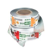 China Custom Printing Automatic Sachet Packaging Food Grade Plastic Laminated Aluminium Foil Roll Film Cookies Food Packaging for sale