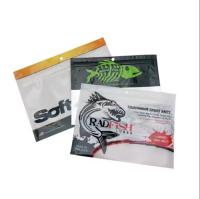 China Custom Printed Vacuum Seal Bags Small Flat Fishing Bait Bags Refill Pouch for sale