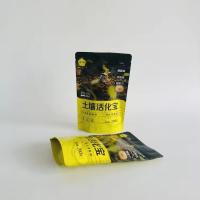 China Custom Printed Food Grade Bright Zipper Moisture Proof Self-Standing Candy Zipper Packaging Plastic Bags for sale