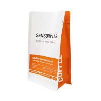 China Custom Printed 250g 340g 500g  Biodegradable Side Gusset Pouch Plastic Mylar Foil Packaging Flat Bottom Bag for sale