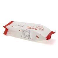 China OEM Cotton Paper Pastry Side Gusset Pouch Pineapple Cake Paper Packaging Bags Wrapper For Cookie Candy for sale