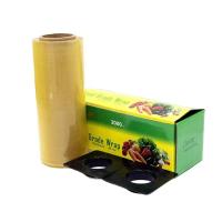 China Food Grade Cling Film Roll Food Fresh Keeping Plastic Wrap Cling Film For Fresh Fruit And Vegetable Packaging for sale