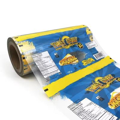 China Custom Print Food Grade Plastic Film Roll Wrapping Machine Auto Packing Perfume Cheese Powder Food EVOH PE Material Tran for sale