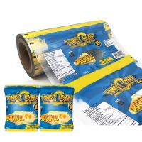 China Custom Print Food Grade Plastic Film Roll Wrapping Machine Auto Packing Perfume Cheese Powder Food EVOH PE Material Tran for sale