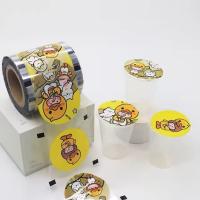 China Custom Bubble Tea Sealing Film Plastic Cup Paper Sealing Film For PP Cup Paper Cup for sale