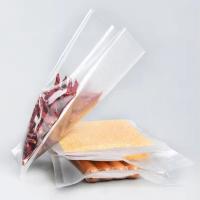 China Heavy Duty Transparent Vacuum Embossed Sealer Bags For Food Saver Nylon Plastic Packaging Large Clear Vacuum Sealer Bag for sale