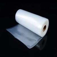 China Heavy Duty Transparent Vacuum Embossed Sealer Bags For Food Saver Nylon Plastic Packaging Large Clear Vacuum Sealer Bag for sale