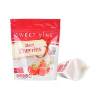 China Custom Printed Biodegradable Aluminized Foil Smell Proof Cookie Packaging Kraft Paper Stand Up Ziplock Pouch Bags for sale