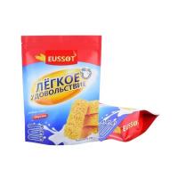 China Custom Printed Biodegradable Aluminized Foil Smell Proof Cookie Packaging Kraft Paper Stand Up Ziplock Pouch Bags for sale