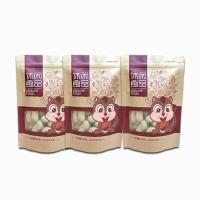 China Custom Aluminum Foil Side Gusset Ziplock Food Pouches Plastic Dried Cashew Nuts Packaging Bag for sale