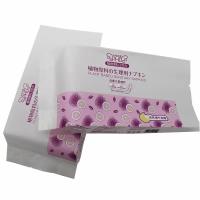 China Colorful Printed Sachet Side Gusset Pouch Heat Seal Bag Plastic Bag Packaging For Sanitary Napkin for sale