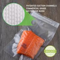 China Embossed Vacuum Storage Sealer Bags Seal Food Packaging Bags Vacuum for sale
