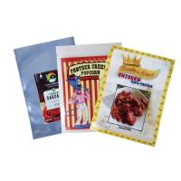 China Laminated Custom Printed Transparent Plastic Mylar Sea Food Packaging Vacuum Sealed Frozen Pouch Bag for sale