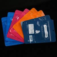 China Recyclable High Quality Three Side Sealed Plastic Pouch Mylar Food Packaging Bag With Zipper for sale