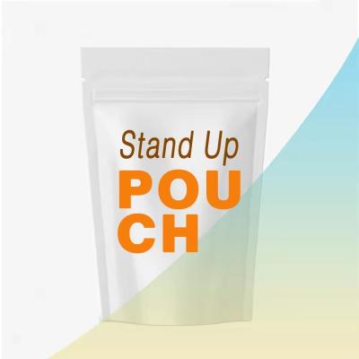 China OEM Custom Printed Standing Up Ziplock Pouch Resealable Aluminium Foil Mylar Bag With Zipper For Food Bag for sale