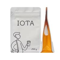 China Recyclable Custom Printed Flat Bottom 250g 1Lb Bean Coffee Bags Valve Side Gusset Side Packaging for sale