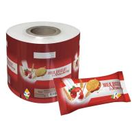 China Custom Printed Aluminum Foil Food Packaging Film/Plastic Laminated Sachet Packing Plastic Film Roll For Snack for sale