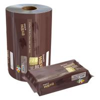 China Custom Printed Aluminum Foil Food Packaging Film/Plastic Laminated Sachet Packing Plastic Film Roll For Snack for sale