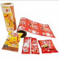 China Plastic Printed Packaging Sachet Hot Lamination Food Snack Pouch BOPP PET Aluminum CPP PE Potato Chip Sealed Film Roll for sale