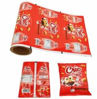 China Plastic Printed Packaging Sachet Hot Lamination Food Snack Pouch BOPP PET Aluminum CPP PE Potato Chip Sealed Film Roll for sale
