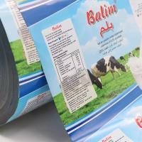 China Flexible Laminated Aluminum Plastic Film Roll Food Packaging For Milk Spice Powder Packing Tea Sugar Sealing Film for sale