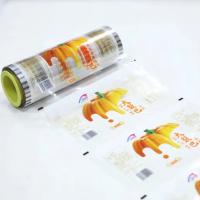 China High Quality Food Grade Clear Plastic Film Roll For Packaging Custom Printing Packing LDPE/OPP/PE Wrapping Roll Film for sale