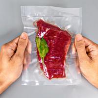 China Wholesale Custom Printed Compression Vacuum Packaging Bag Vacuum Sealer Plastic Bag For Food for sale