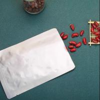 China Silver Color Big Vacuum Sealed Bag Aluminum Foil Food Packaging Bags Vacuum Heat Seal for sale
