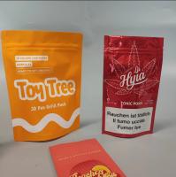 China Aluminum Foil Cosmetic Sachet Custom Printed Mylar Three Side Seal Pouch For Fical Mask Packaging Mylar Bag for sale
