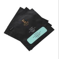 China Custom Plastic Three Side Seal Pouches Flat Bags Flat Sachet for sale