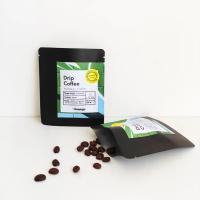 China Digital Printed 3 Side Sealed Flat Pouch Sachet For Drip Coffee Filter Packaging Hanging Ear Coffee Bag for sale