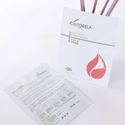 China Mini Tea Bag Small Pouch Three Side Seal Aluminum Foil Packaging Mylar Bag Flat Sachet For Tea Coffee for sale
