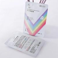 China Mini Tea Bag Small Pouch Three Side Seal Aluminum Foil Packaging Mylar Bag Flat Sachet For Tea Coffee for sale