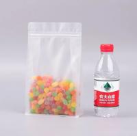 China Custom Flat Bottom Eight Side Seal Clear Transparent Zip Lock Dry Fruit Food Rice Packaging Plastic Stand Up Pouch for sale
