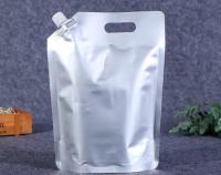 China Heavy Duty Aluminum Foil Plastic Liquid Stand Up Packaging Pouches Bag for sale