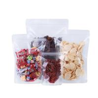 China PET Transparent Zip Lock Plastic Bags Mylar Bag Ziplock Stand Up Food Spice Powder Packaging Pouch for sale
