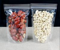 China PET Transparent Zip Lock Plastic Bags Mylar Bag Ziplock Stand Up Food Spice Powder Packaging Pouch for sale