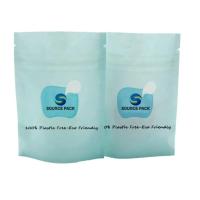 China Custom Printing Zipper Tea Sachet Biodegradable Paper Pouch Packaging Bags for sale