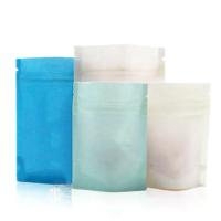 China Custom Printing Zipper Tea Sachet Biodegradable Paper Pouch Packaging Bags for sale