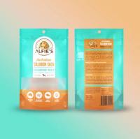 China Custom Design Packaging Zipper Pouch Plastic Package Pouch Logo Pet Snack Food Dog Treat Cat Plastic Pet Snack Bag for sale