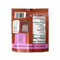 China Custom Design Printed Glossy Shiny Surface Aluminum Foil Inside Back Seal Bags For Peanut Butter Cookie Packaging for sale