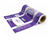 China Custom Printing Packaging Plastic Roll Bopp/Pet/Ldpe Film With Window Food Packaging for sale